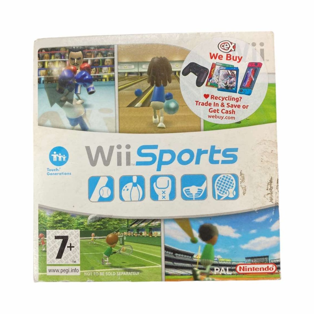 Pre-owned Wii Sports (Cardboard Sleeve) - Own4Less